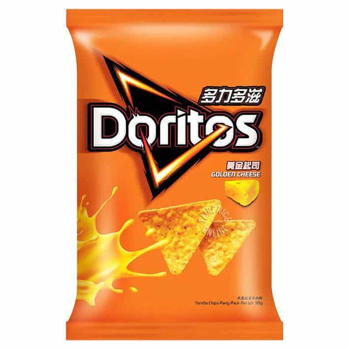 Doritos Golden Cheese Flavor Chips - New Munchies