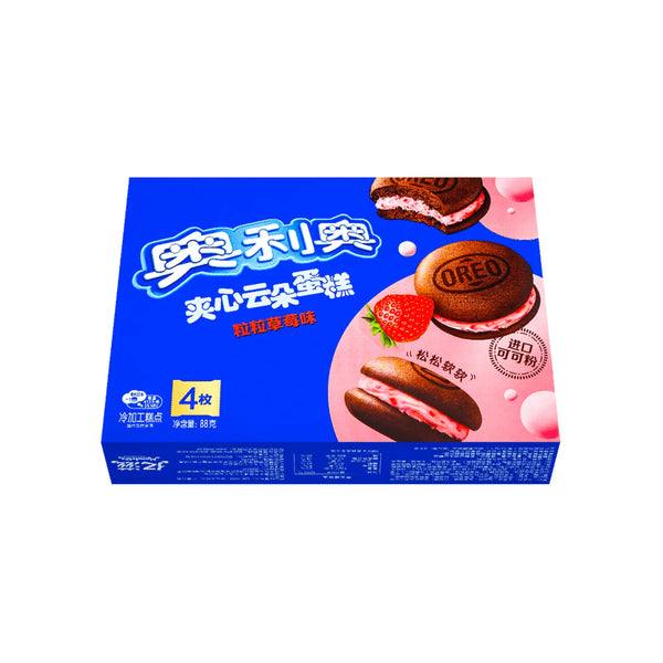 Oreo Cake Strawberry – Soft, Creamy Strawberry Delight | New Munchies ...